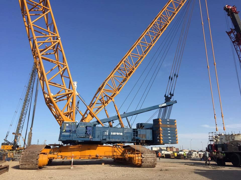 Crawler Cranes Demag CC 4800 for sale in Belgium, Brussels